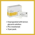 McKesson Lemon Glycerin Swabsticks for Dry Mouth - Sterile Oral Swab ...