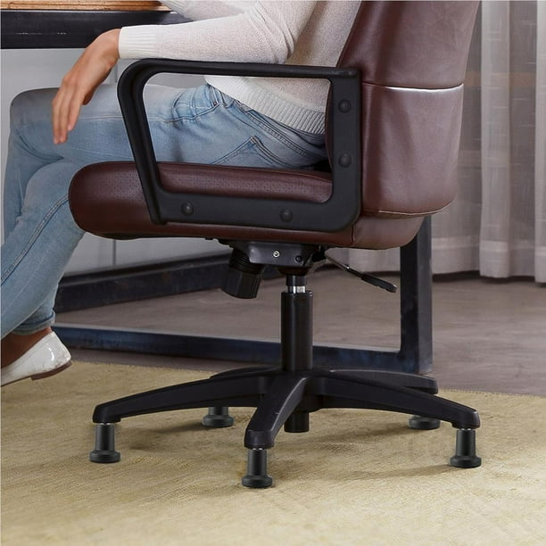 5 Pieces Swivel Chair Fixed Caster Accessory Rotating Chairs Furniture ...