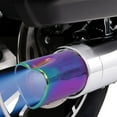 Heart-Shaped Exhaust Tip - 2.5In Universal Car Exhaust Pipe Muffler ...