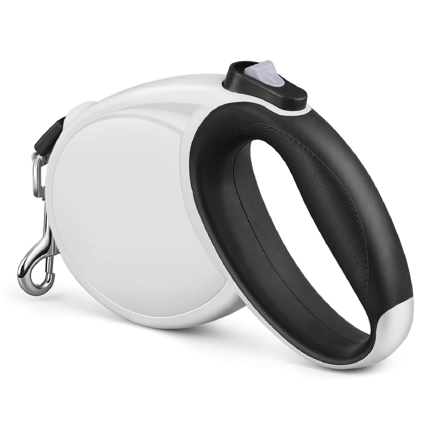 Retractable Dog Leash, Long Leash 23ft Nylon Pet Walking Leash with ...