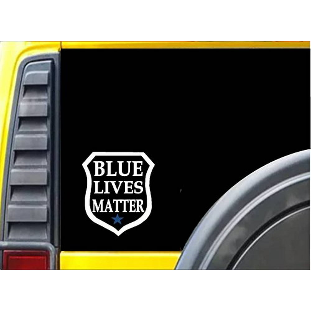 Blue Lives Matter *J710* Sticker 8" Vinyl police Decal - Walmart.com ...