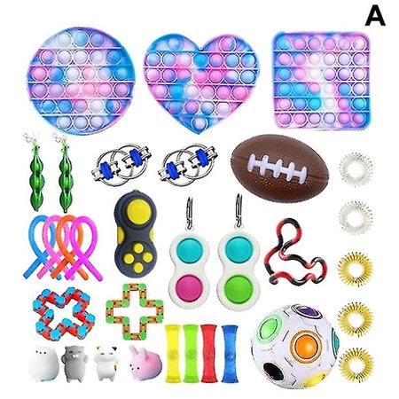 Fidget Toys Pack Stress Relief And Anti-anxiety Tools Simple Dimple Fidget Toy Pack | Walmart Canada