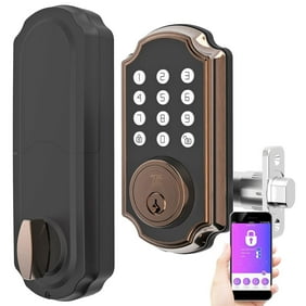 Honeywell Straight Lever Entry Door Lock, Satin Nickel - Walmart.com
