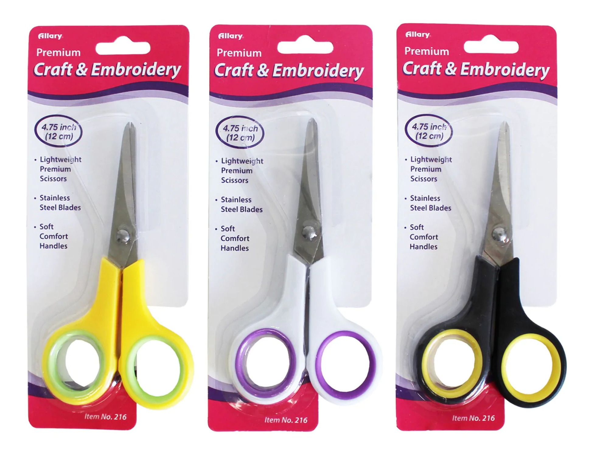 Premium Craft and Embroidery Scissors 4-3/4in - Walmart.com