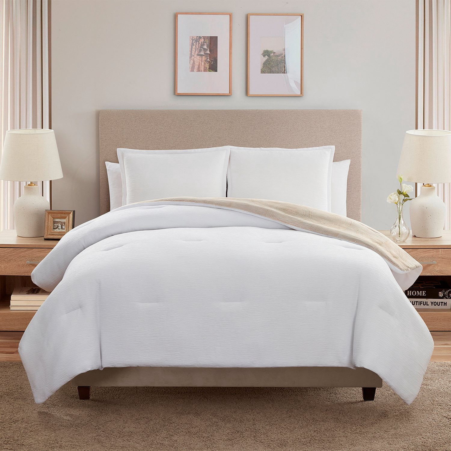 Member's Mark 3-Piece Gauze Comforter Set, Assorted Colors and Sizes ...