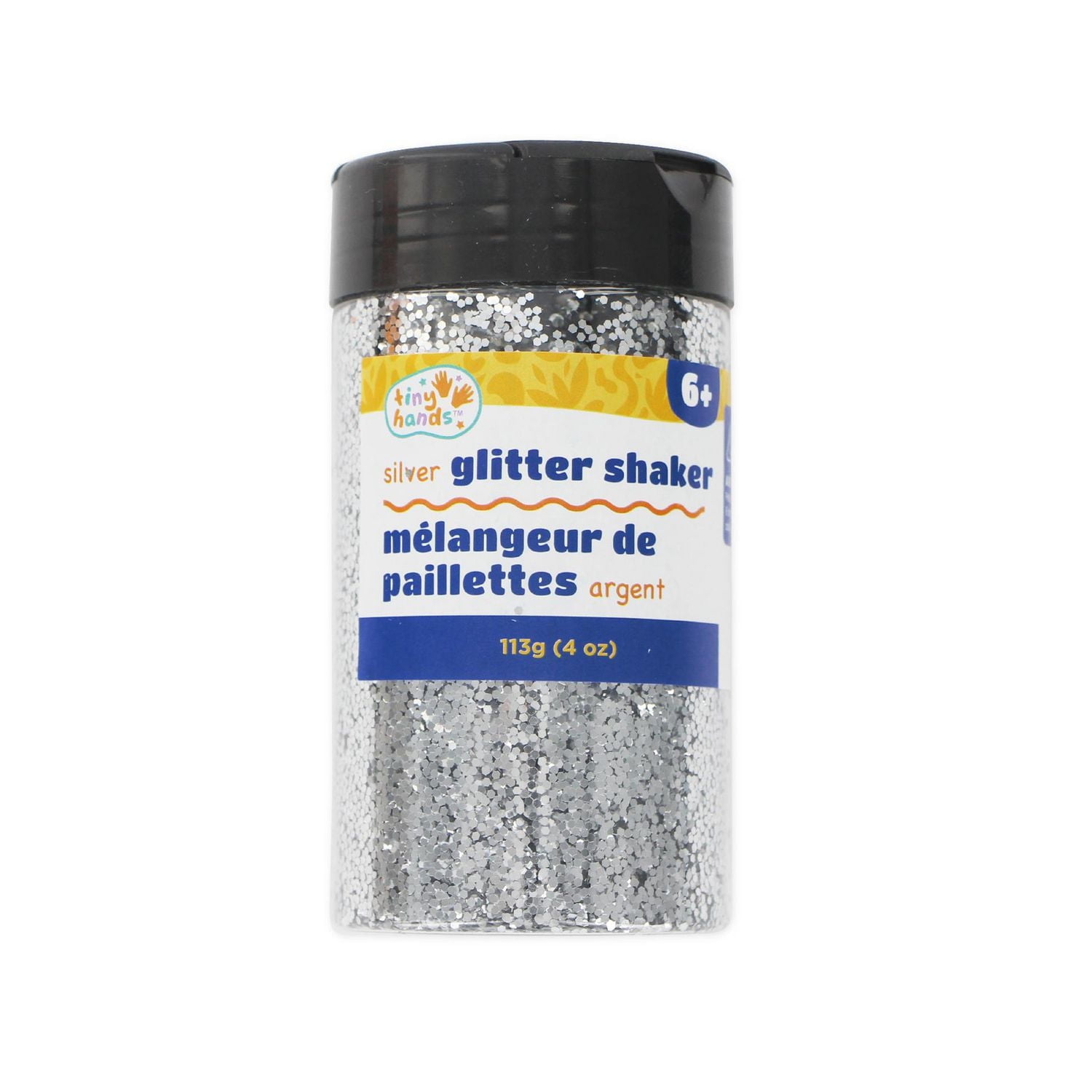 Click here for Tiny Hands Silver Glitter Shaker  113g (4 Oz)  Age... prices