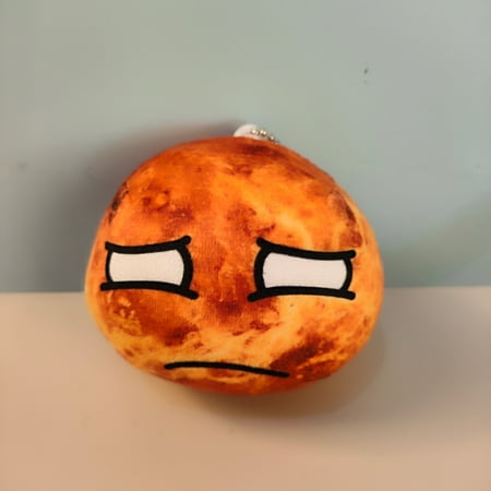 10cm/3.94inch Planet Plush Toy Collection Earth Moon Sun Mars Venus ...