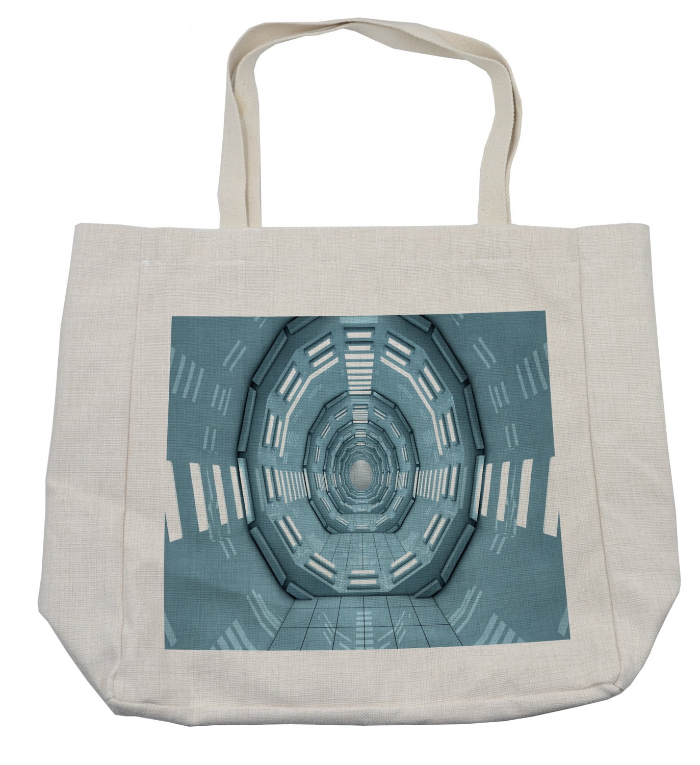 Outer Space Shopping Bag, Spaceship Earth Corridor Adventure to Cosmos ...
