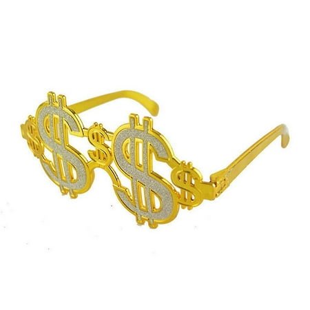 Party Glasses Dollar Costume 70s 80s Rapper Party Eyewear Fancy ...