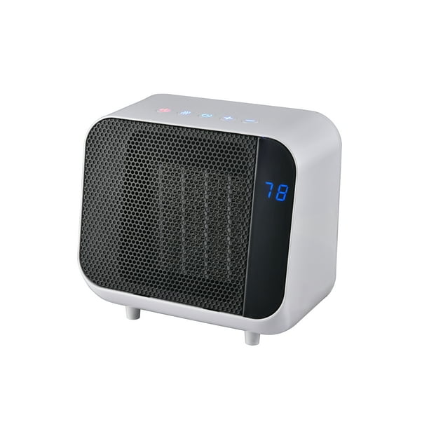 Soleil Electric Digital Ceramic Heater 1500W Indoor White - Walmart.com