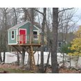 THE TAHOE © : 2 Tree Rectangular Treehouse Plan - Walmart.com