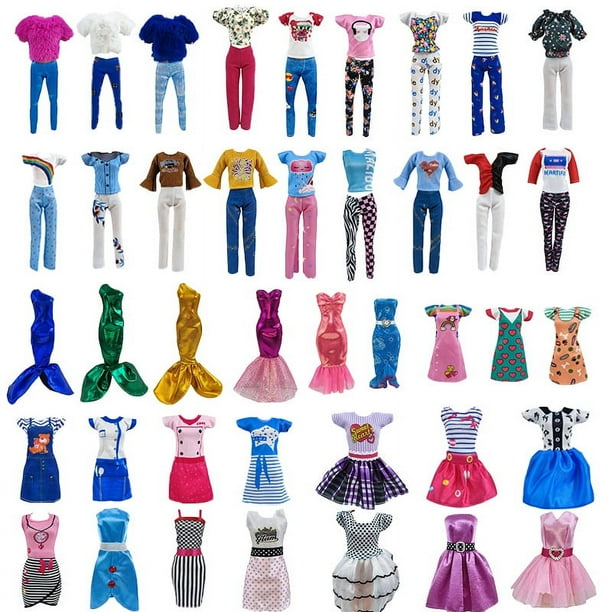 38 pieces 30cm Barbie clothes girls toys dolls princess dolls clothes ...