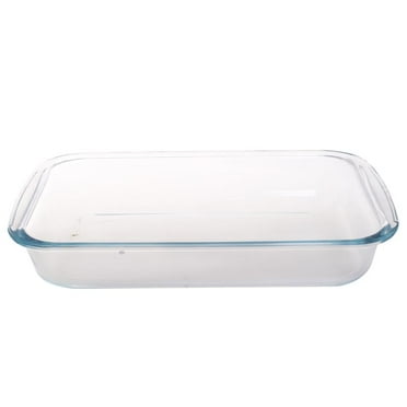 Pyrex Basics Rectangular Casserole 2 Quart Oblong Glass Baking Dish ...