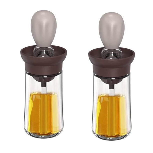 PENGXIANG 2 Refueling Bottles with Grill Brush-Oil Storage and ...
