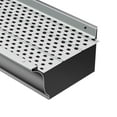 Telyswee Gutter Guard System 5w 6w Durable Mill Finish Aluminum