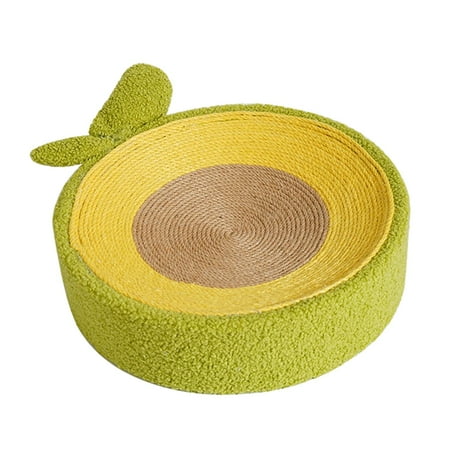 Sisal Cat Scratcher for Indoor Cats Scratching Lounge Bed Nonslip Kitty ...