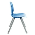Learniture Academic School Stack Chair -Brilliant Blue (4 Pack ...