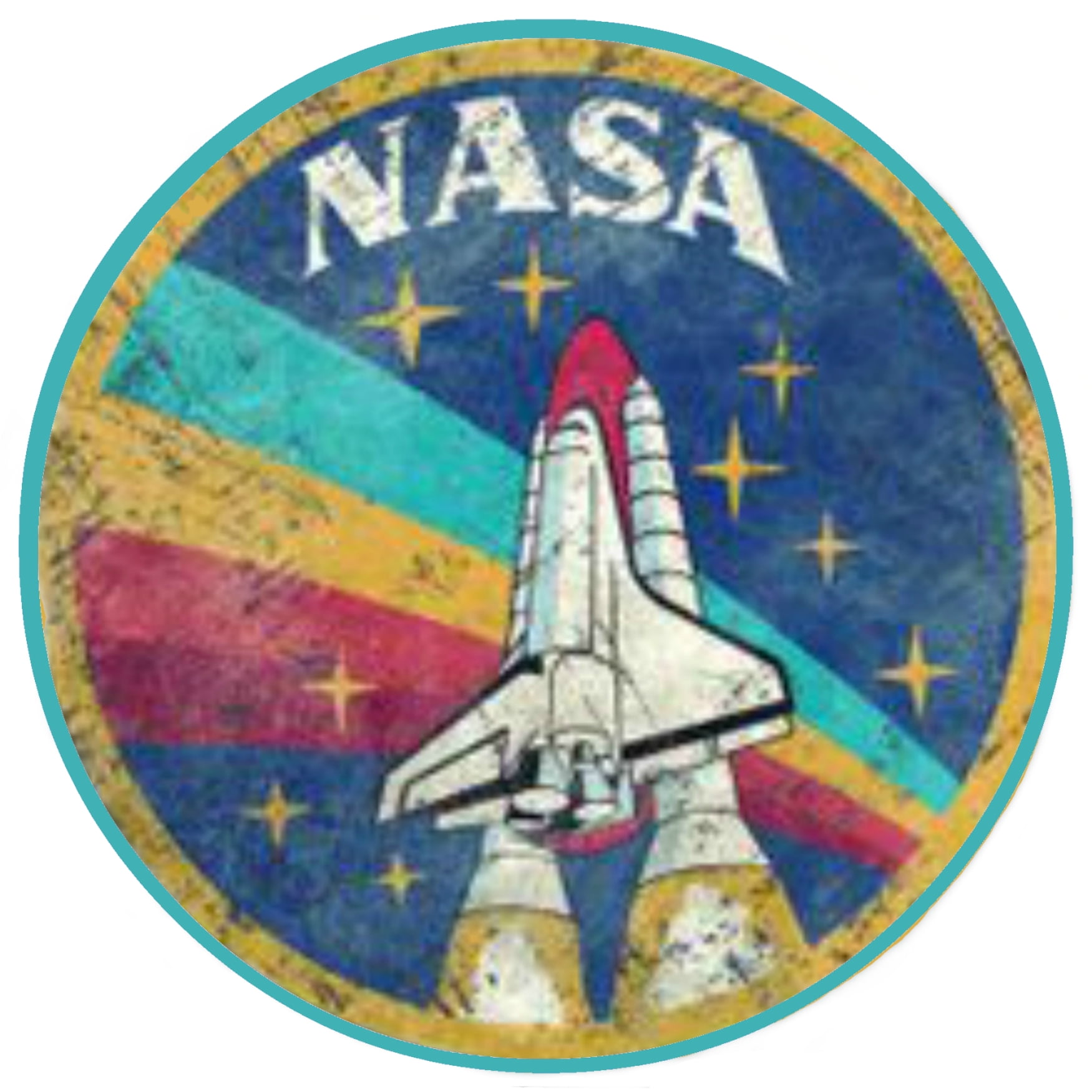 NASA Decorative Car Truck Decal Window Sticker Vinyl Die-Cut Space ...