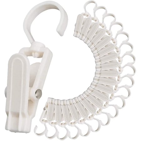 HUSERYT 20pcs Strong Plastic Family Travel Rotating Hanging Laundry ...