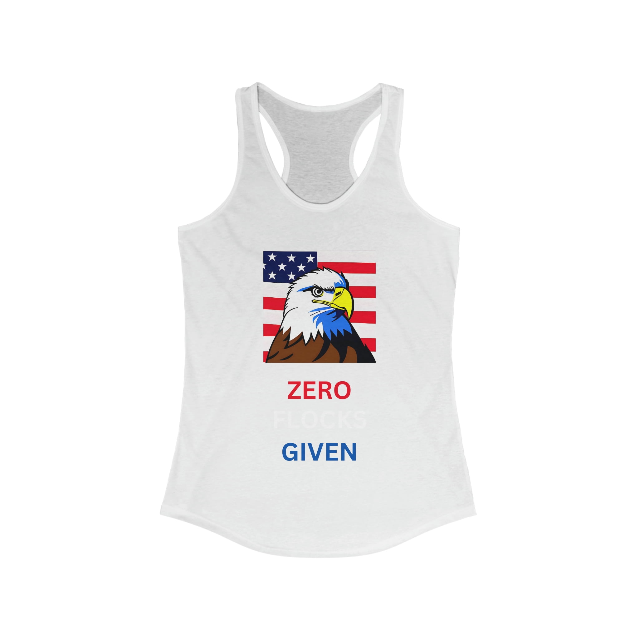 ZERO FLOCKS GIVEN, PATRIOTIC JULY FOURTH EAGLE TANK - Walmart.com