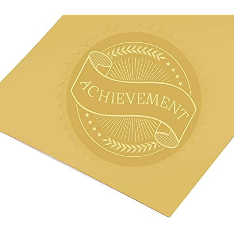 Gold Certified Stamp