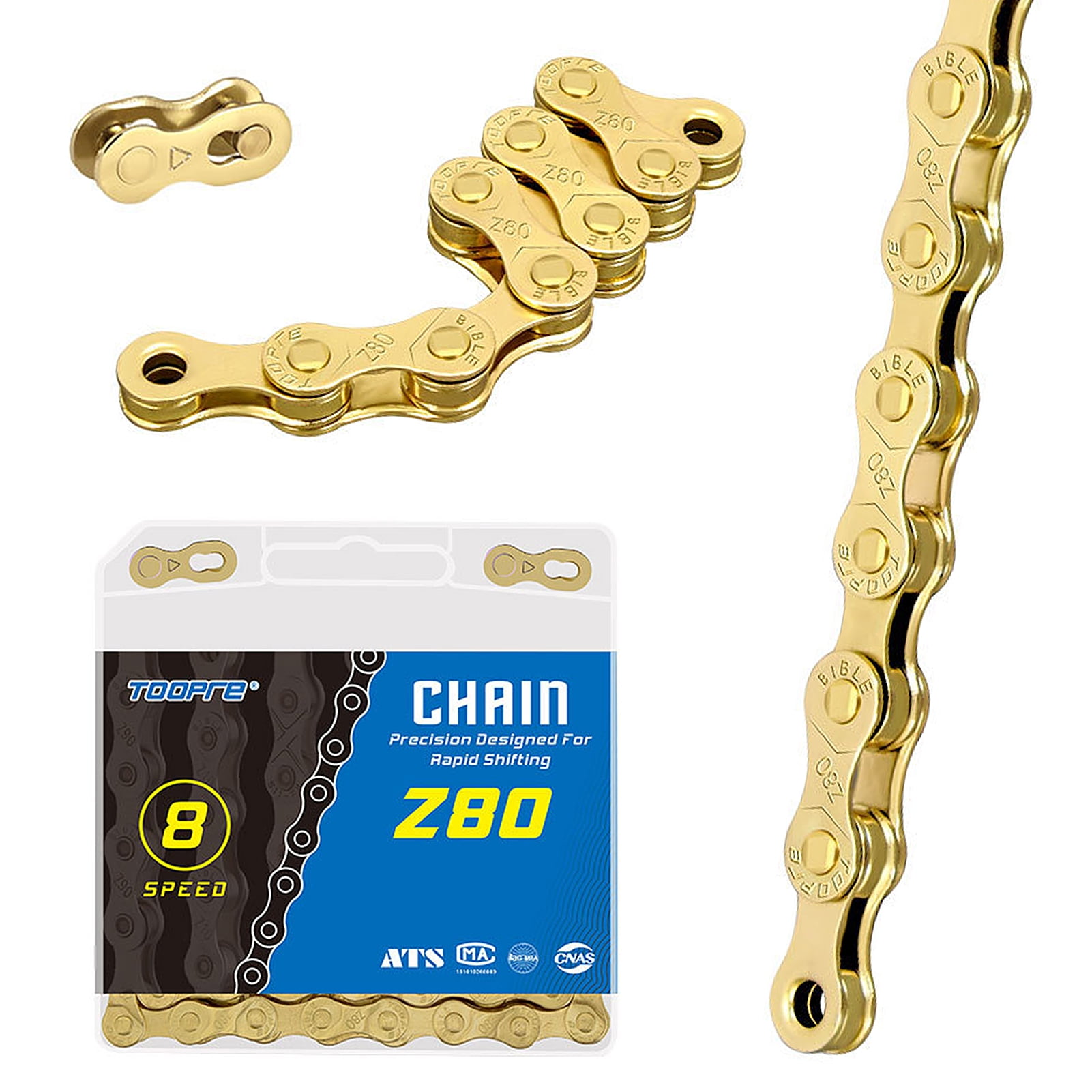 Click here for Toopre 6/7/8 Speed Bike Chain Bike Bicycle Chain 1... prices