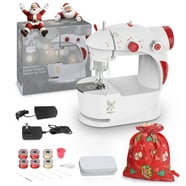 NEX Sewing Machine 16 Built-in Stitch with 60 Pcs Threads, Reverse ...
