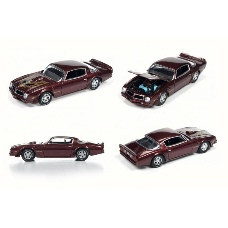 Maroon Firebird Car