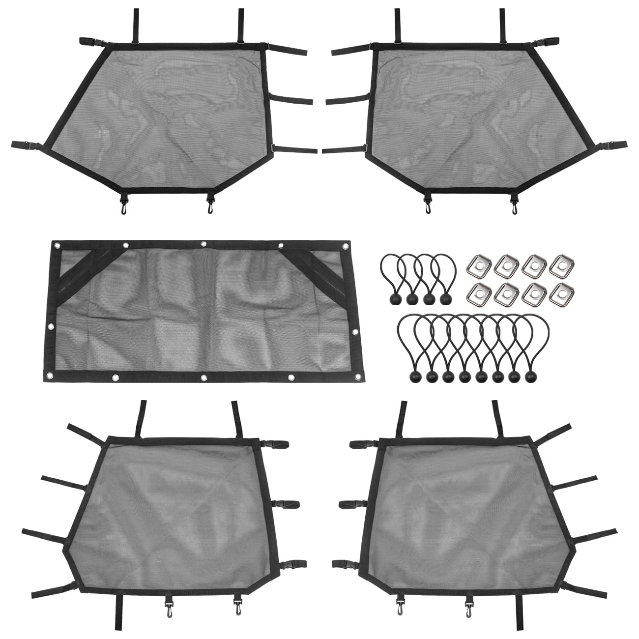 MFC Window Shield Cover for UTV Polaris RZR 900/1000, Breathable Mesh ...