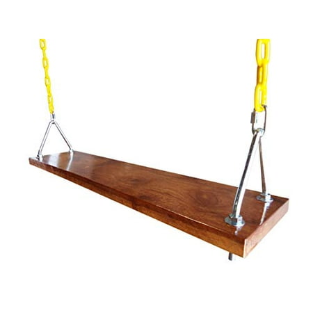 Safari Swings Outdoor Custom Made African Sapelle/Mahogany Wood Swing ...