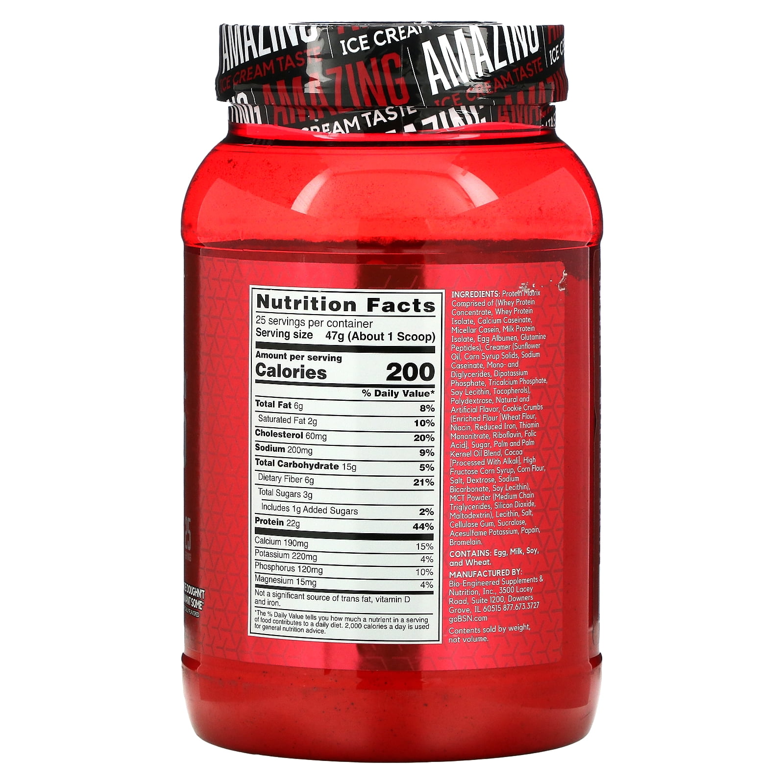 Syntha 6 Nutrition Facts Label | Besto Blog