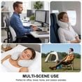 Travel Pillows U Shape Memory Foam Moroccan Texture Plane Neck Pillows ...