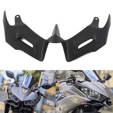 Tnarru Front Fairing Aerodynamic Winglet Cover, Motorcycle Front ...