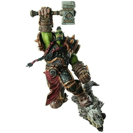 World Of Warcraft Anime Action Figure Orc Warchief Thrall Pvc Figures ...
