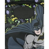 DC Comics Batman Backpack Gotham City Superhero Rubber Bat Symbol Kids ...