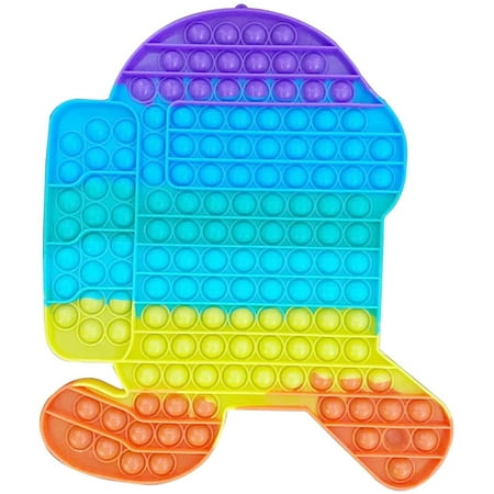 HTAIGUO Super Jumbo Push Pop Fidget Toy, Among Us Fidget Toys Bulk ...