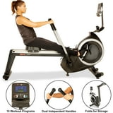 Fitness Reality Magnetic Rower, 15 Workouts, 300 lb. Weight Limit ...