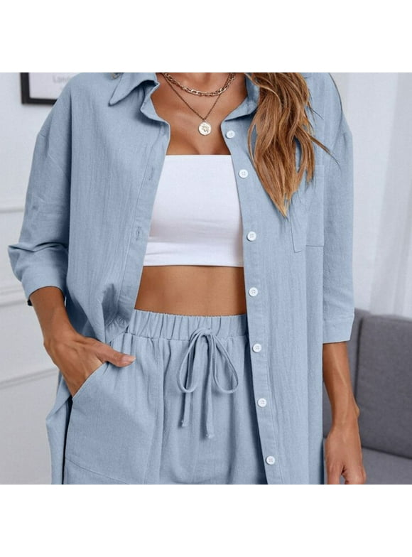 Womens Summer Short Sets