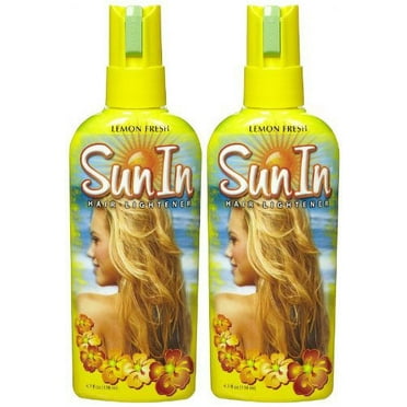 Sun In Hair Lightener Lemon Fresh 4.7 fl oz Pack of 3 - Walmart.com