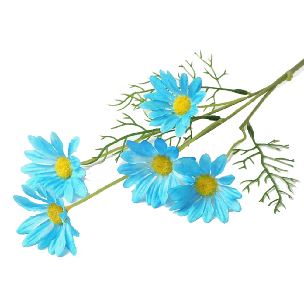 Silk Blue Daisy Clip Art