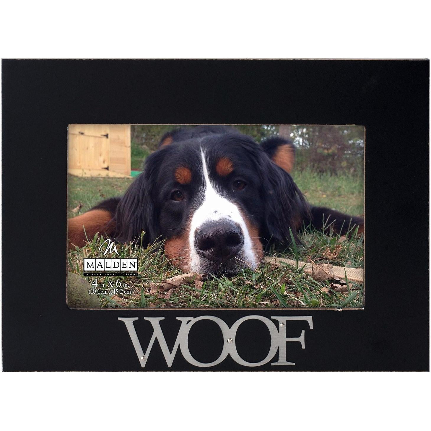 WOOF Weathered Expressions frame by Malden - 4x6 - Walmart.com