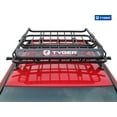 Tyger Auto Heavy Duty Roof Mounted Cargo Basket Rack | L47" x W37" x H6 ...