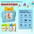 Spanish & English Talking Flash Cards for Toddler 1-6 Year Olds ...