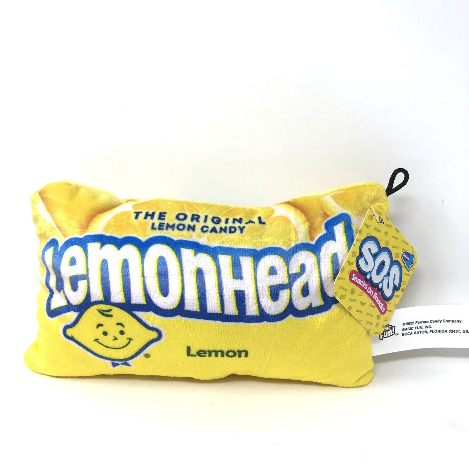 Surprise S.O.S. Snacks On Snacks Series 1- Lemonhead The Original Lemon ...