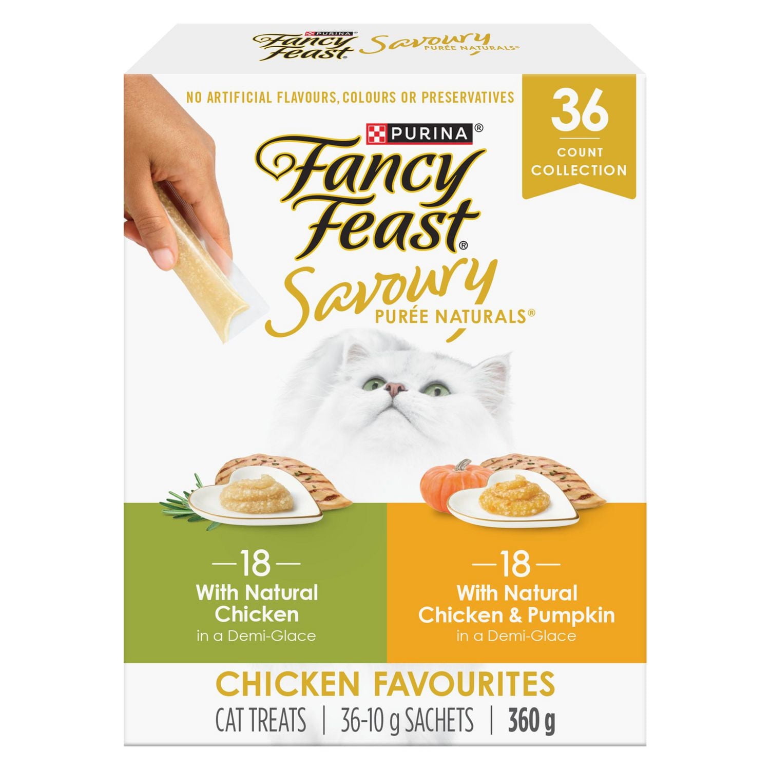 Click here for Fancy Feast Savoury Purée Naturals Chicken Favouri... prices