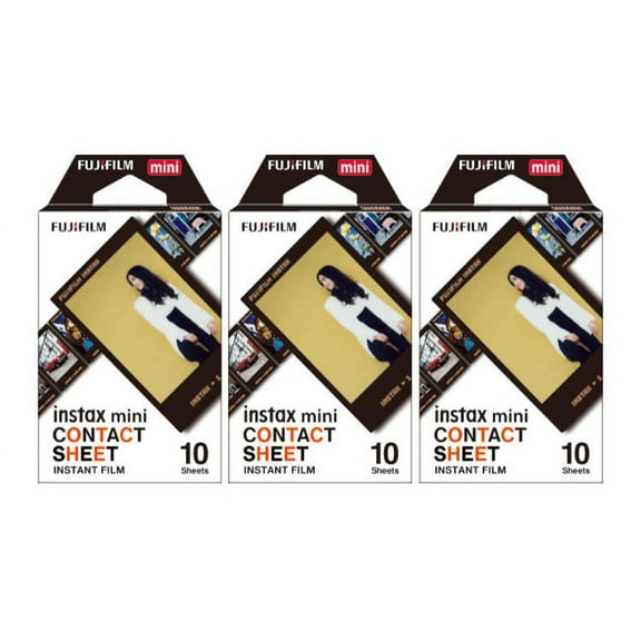 Fujifilm Instax Mini Instant Film Bulk Refill Super Value Pack (100 ...