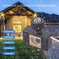 YIGSECU 2Pcs Outdoor Photocell Light Sensors Switches Automatic Control ...