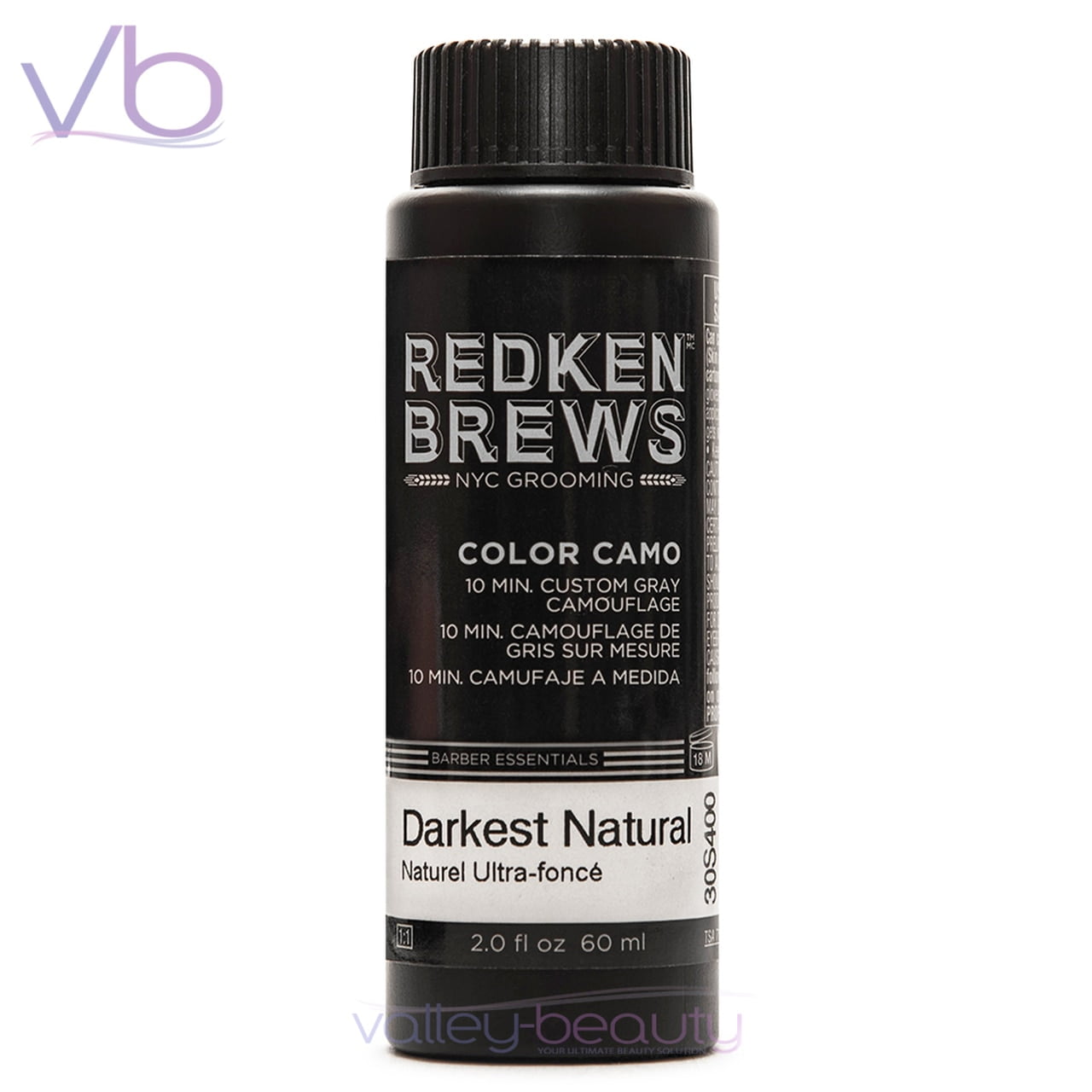 Redken Brews For Men 10 Minute Color Camo, Darkest Natural (60ml ...