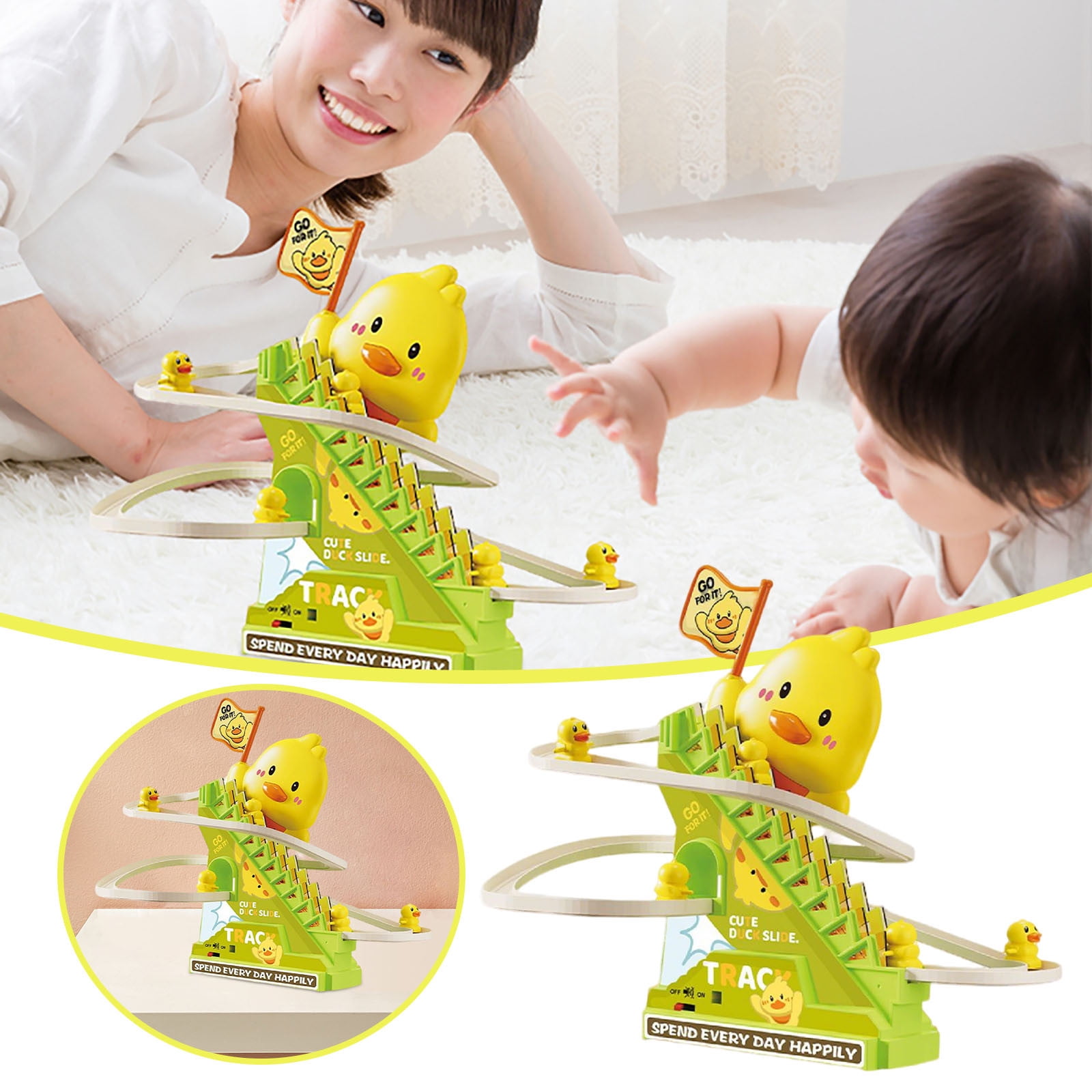 Click here for Visit The Apexora Store Duckling Climbing Toy Stai... prices