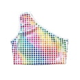 Bmisegm Girls Tshirts Shiny Rhinestone Crop Top Tank Stage Performance ...